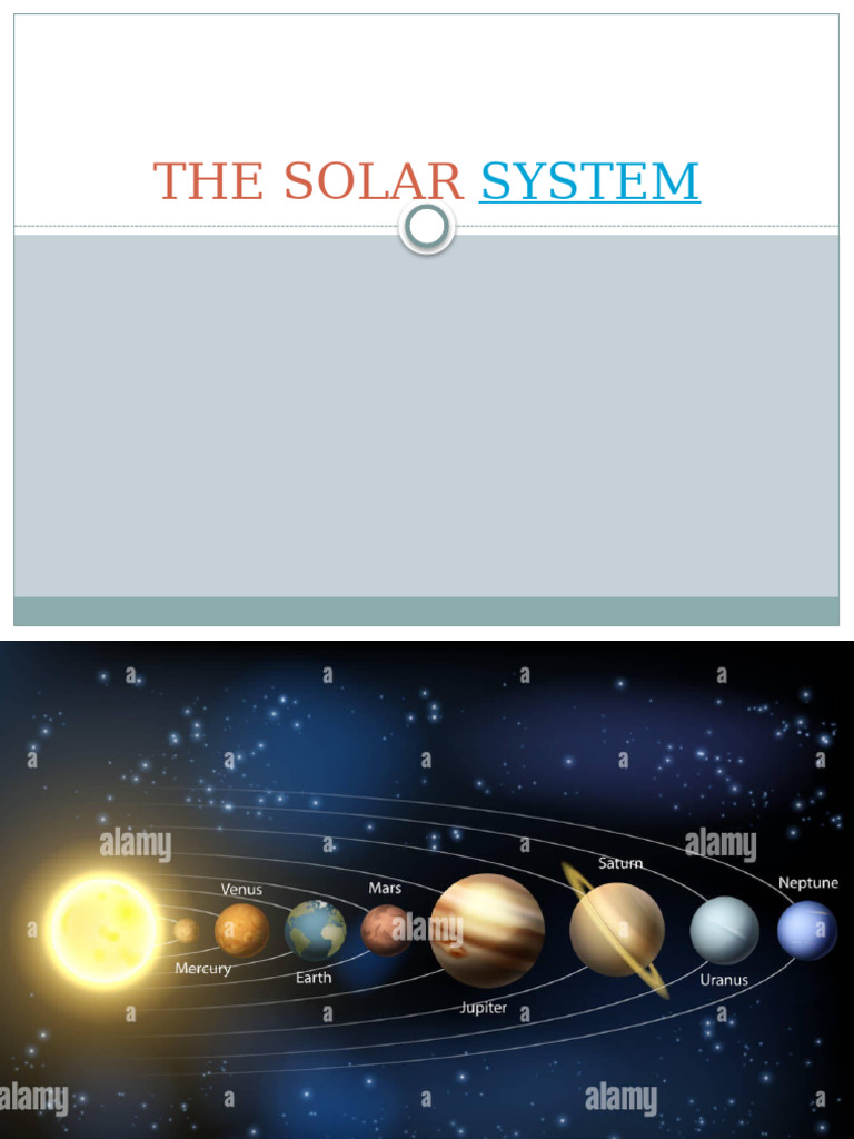 The Solar: System | PDF