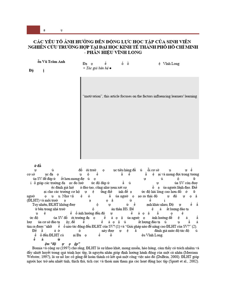 CC Yu T NH HNG N NG LC HC TP Ca Sinh Vin Nghin Cu TRNG HP Ti I HC Kinh T THNH PH H CH Minh PHN ...