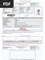 NEET Scorecard | PDF