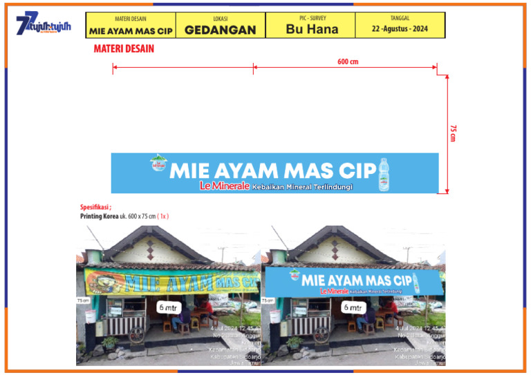 7 MIE AYAM MAS CIP | PDF