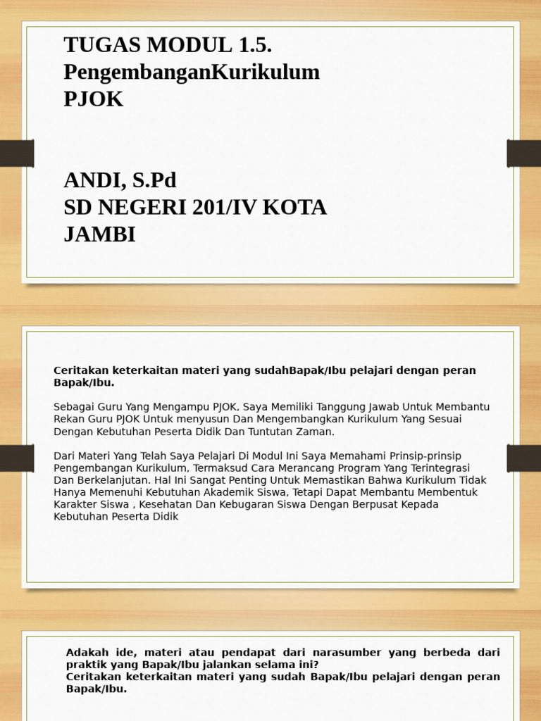 TUGAS MODUL. 1.5.D ANDI, S.PD | PDF