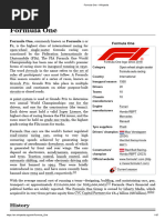 The Complete Beginners Guide To Formula 1 | PDF | Formula One | Formula ...