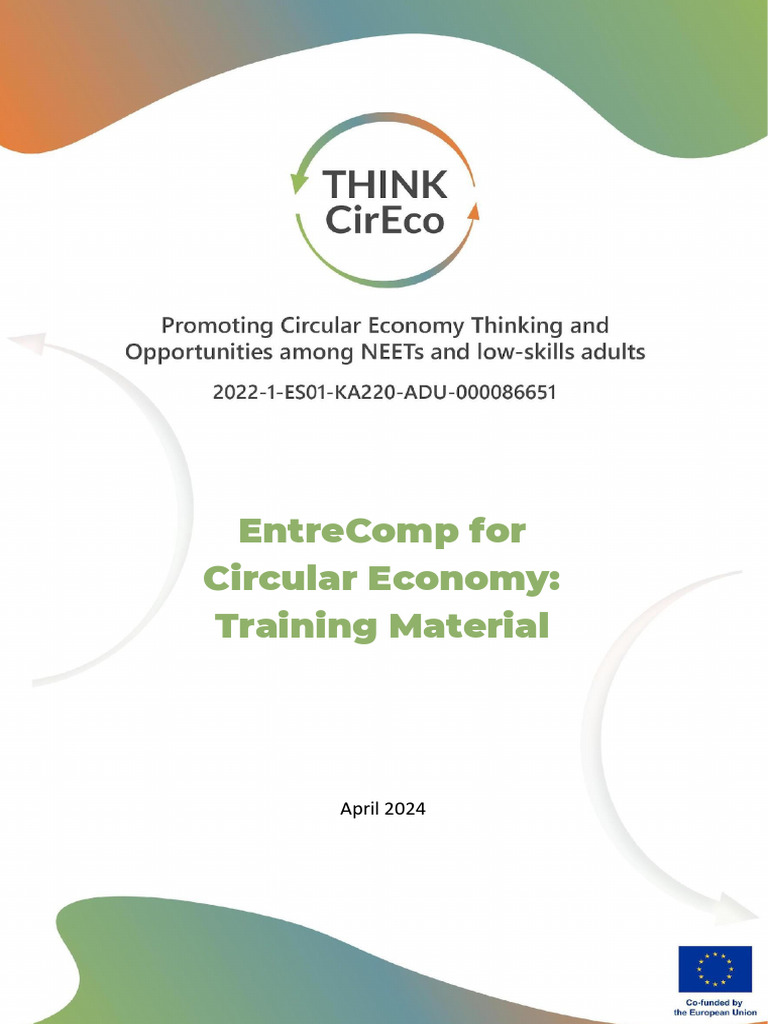 EntreComp For Circular Economy - Traning Material | PDF ...