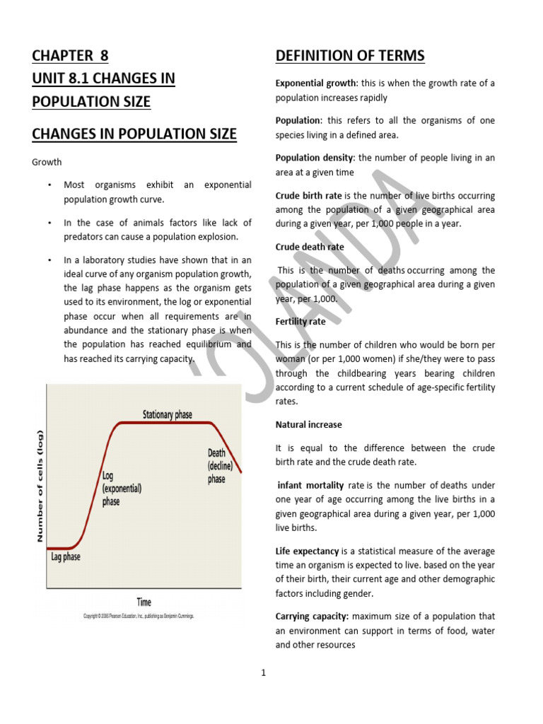Unit 8.1 To 8.4 Population | PDF | Cost Of Living | Urbanization