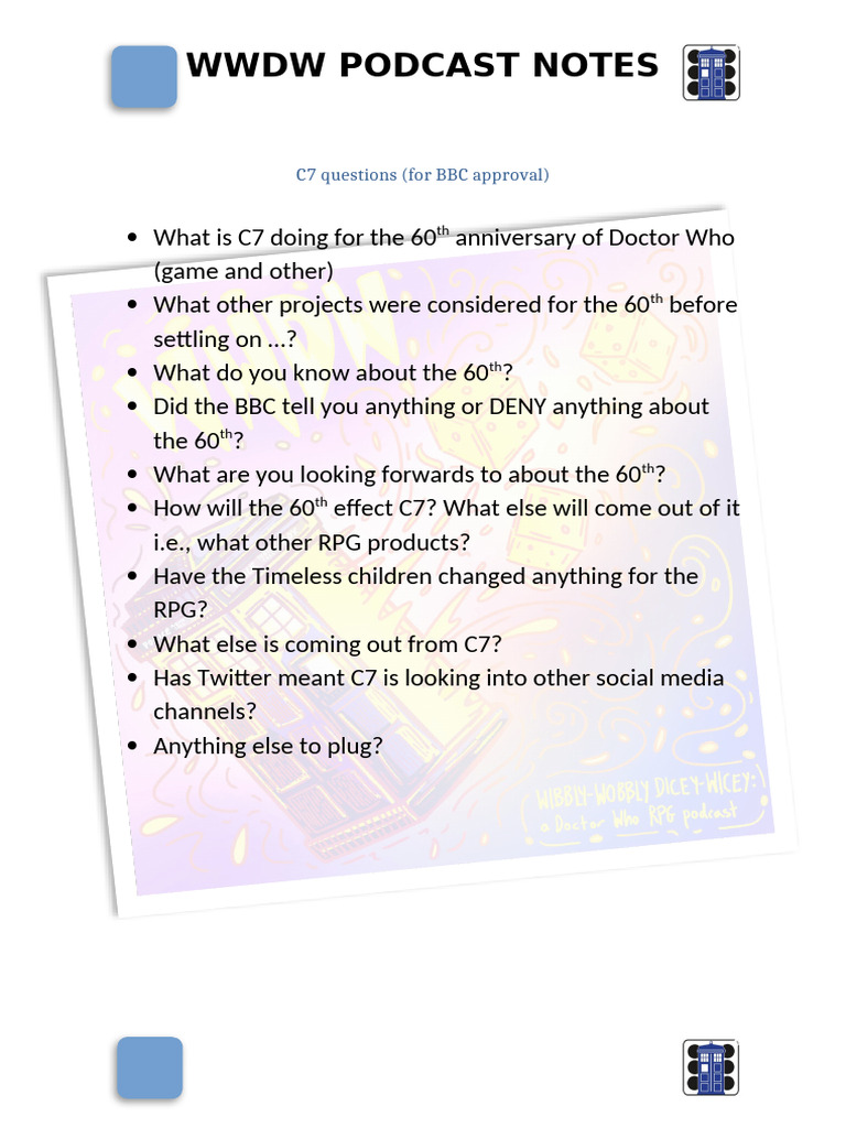 C7 Questions For The 60th | PDF