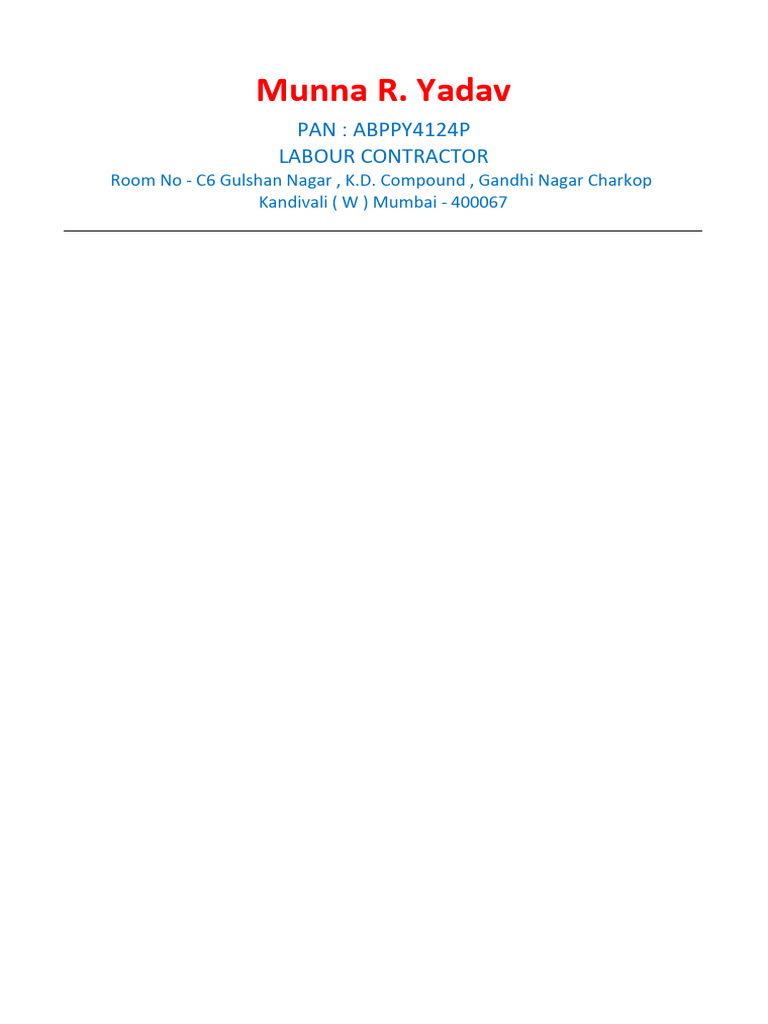 Details - Munna | PDF