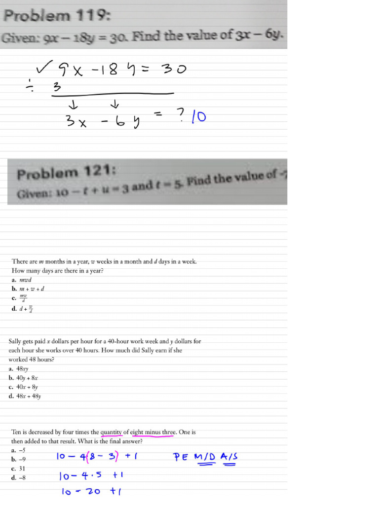 Math Reviewer 6 | PDF