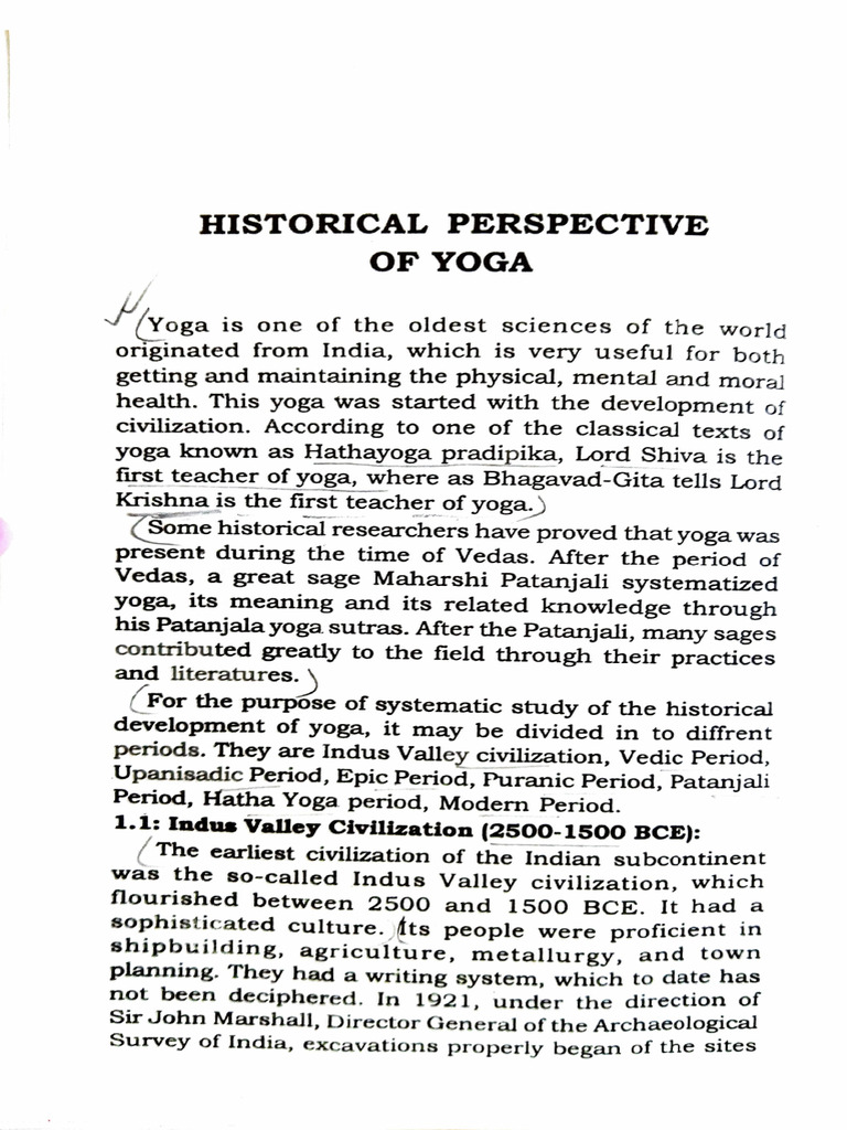 Historical Development of Yoga | PDF | Yoga | Hatha Yoga