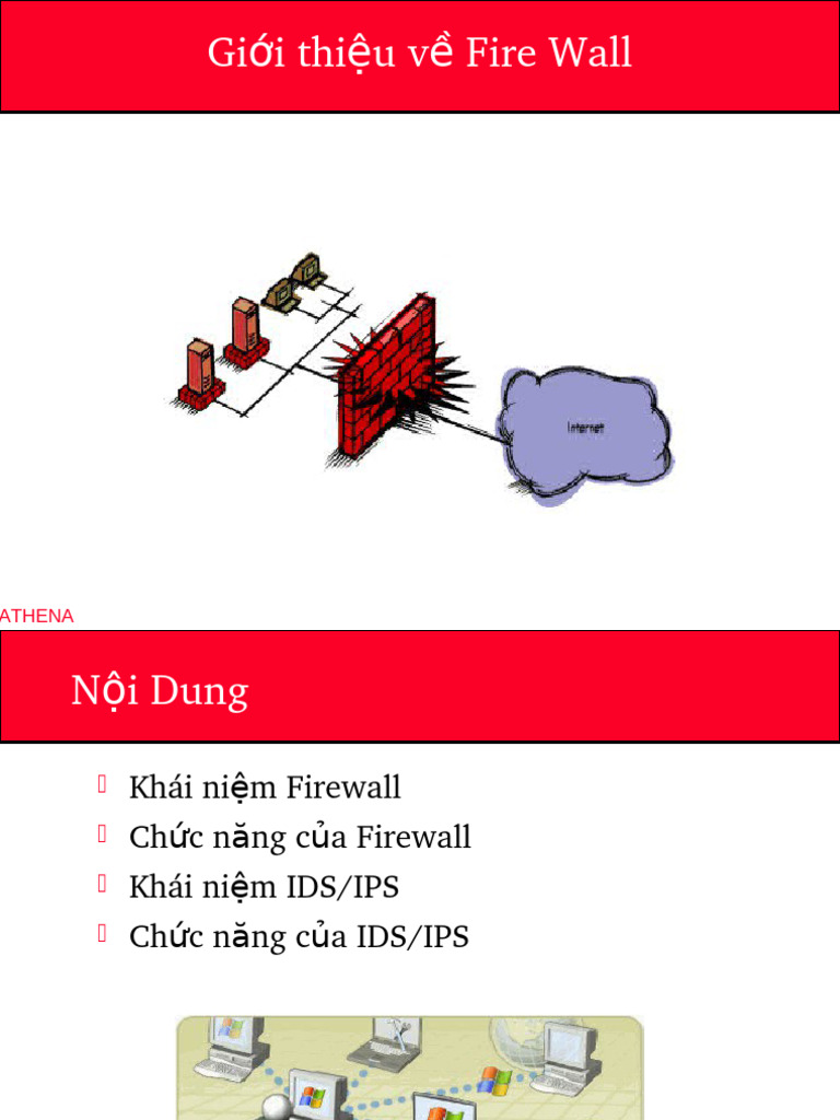 Bài giảng Giới thiệu về Fire Wall - 1001100 | PDF