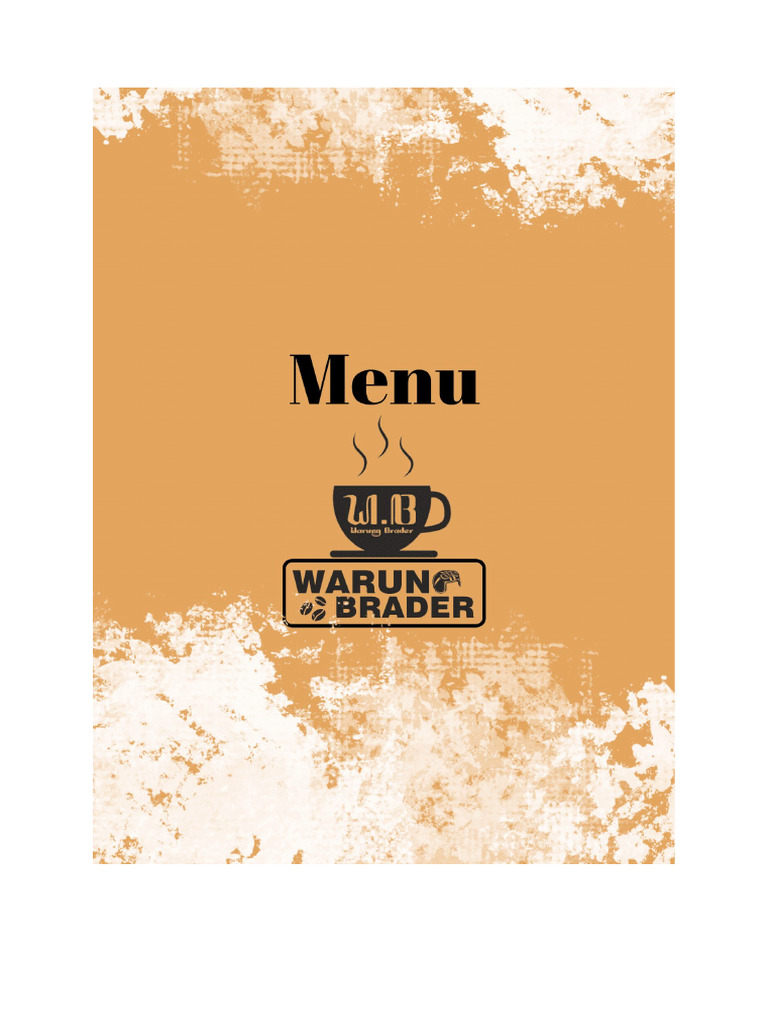 Menu WB | PDF