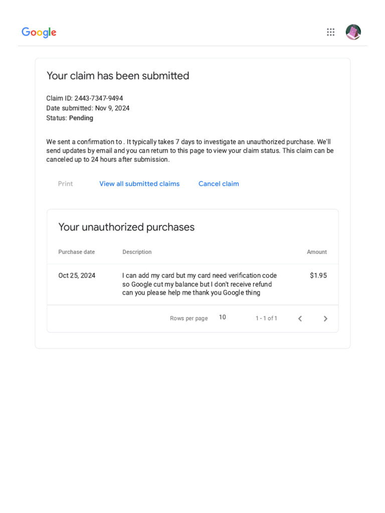 Unauthorized Transactions | PDF