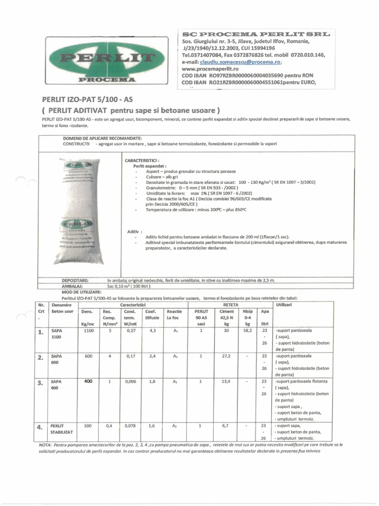 Perlit Glenium | PDF