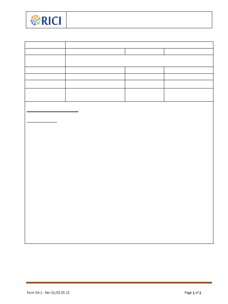Audit Plan - Stage 1 April - 18 - International Engineering Co. | PDF ...