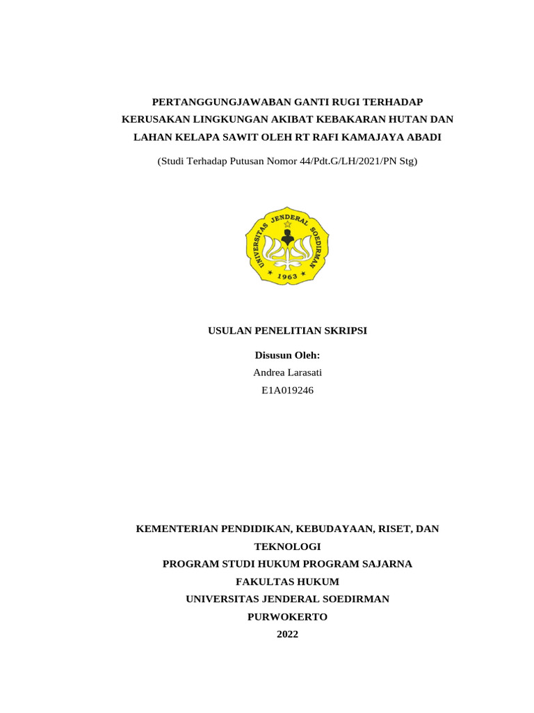 Proposal Skripsi (Zeus Poseidon Hades Hera) | PDF