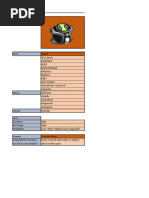 OMNIVERSE ULTIMATRIX OMNITRIX Template | PDF