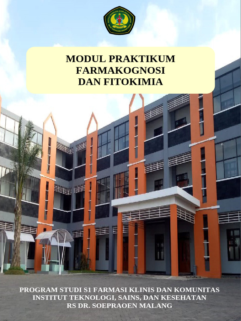 Modul Praktikum Farmakognosi Dan Fitokimia S1 Farmasi TA 2024 | PDF