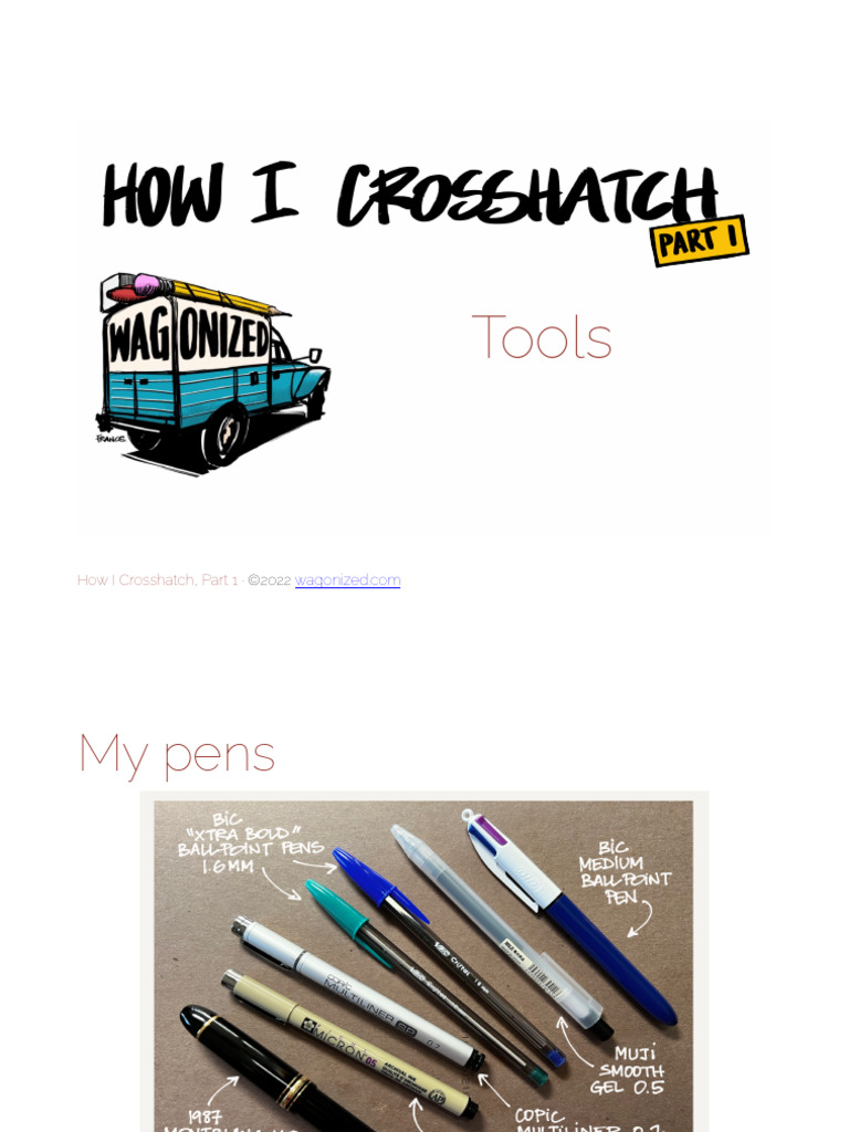 How I Crosshatch Part 1 Tool | PDF