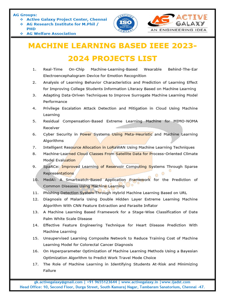 Machine Learning - ACTIVEGALAXY | PDF | Machine Learning | Artificial Neural Network