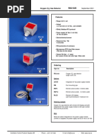 Technical Datasheet Sensor O2 LS (6809630) | PDF | Ethylene | Humidity