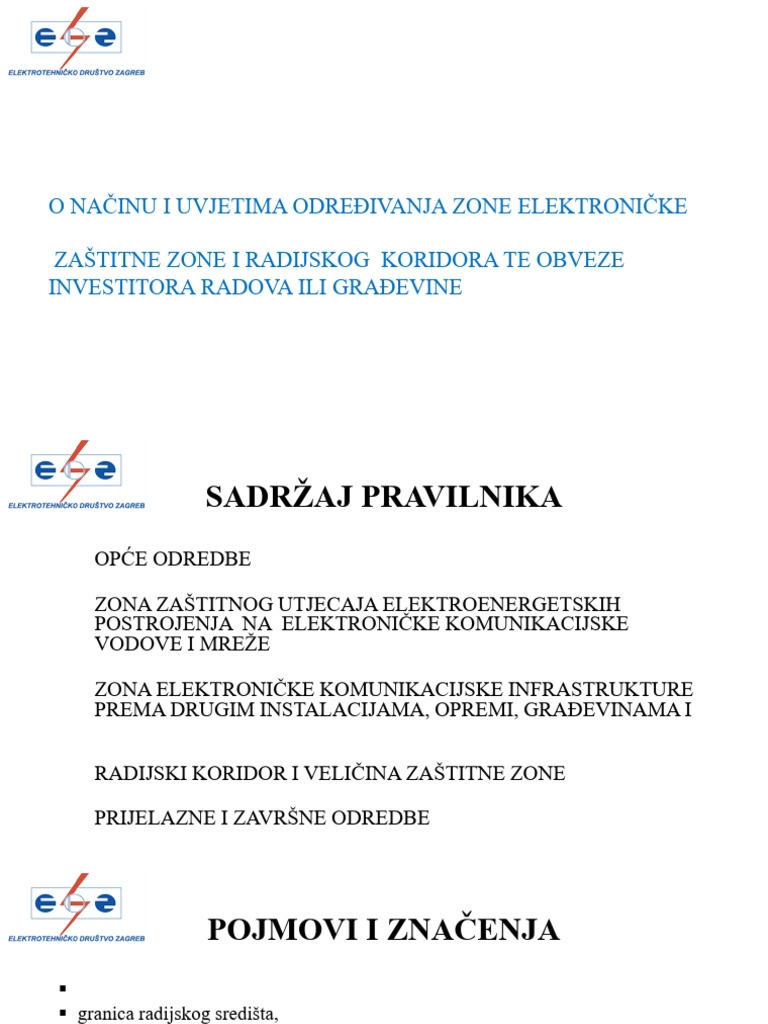 Pravilnik o Zonama | PDF
