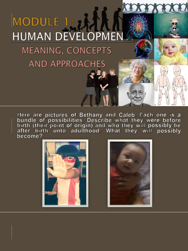 Human Development - Meaning, Concept and Approaches | PDF | Emotional ...