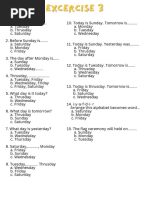 Using Abbreviations For Days of The Week | PDF