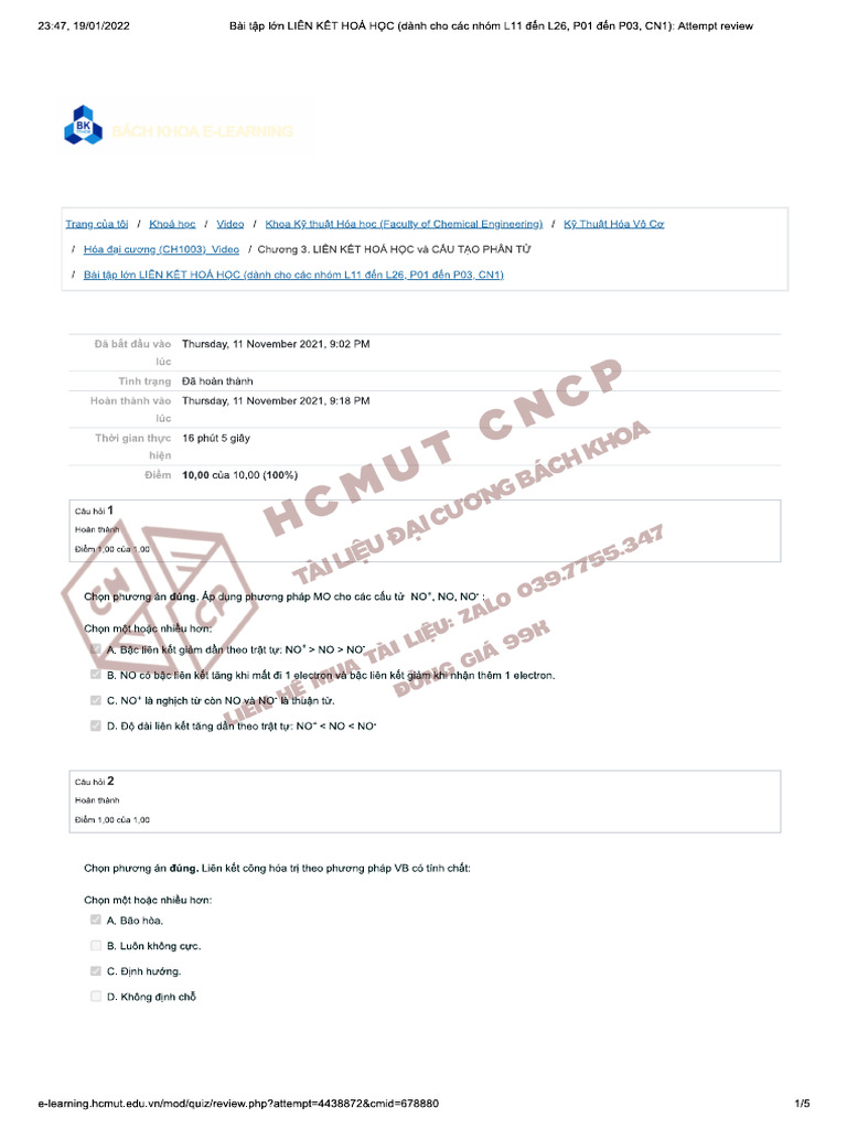 HCMUT-CNCP Chương3 | PDF