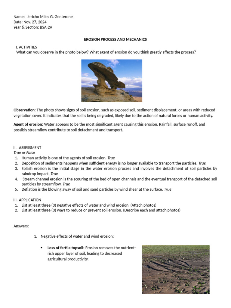 Activity-2-Soil-Conservation-Management (Complete With Photos) | PDF ...