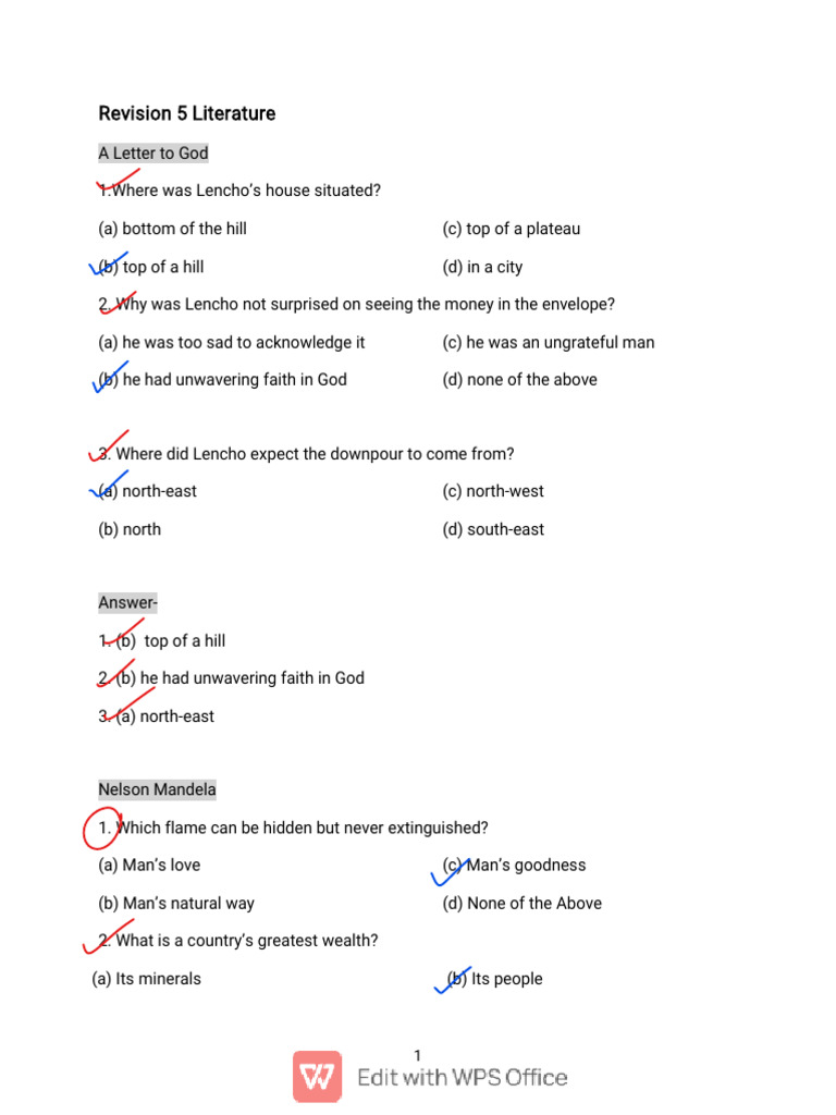 Revision 5 Literature | PDF