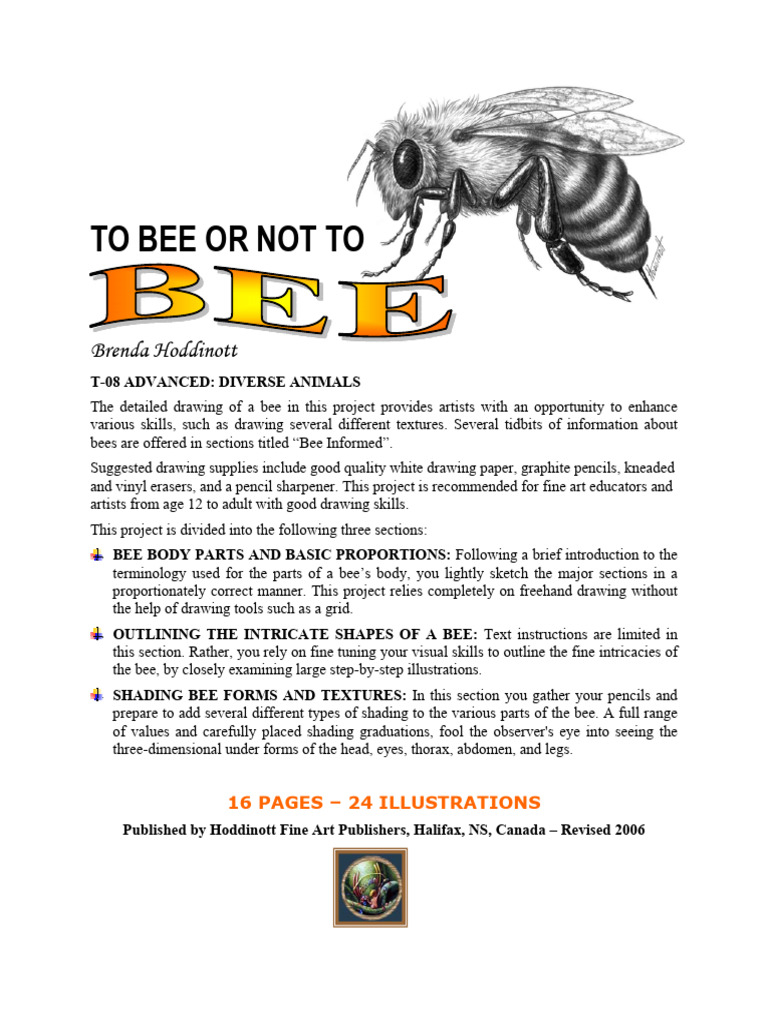 T08 - To Bee or Not To Bee | PDF | Drawing | Pencil