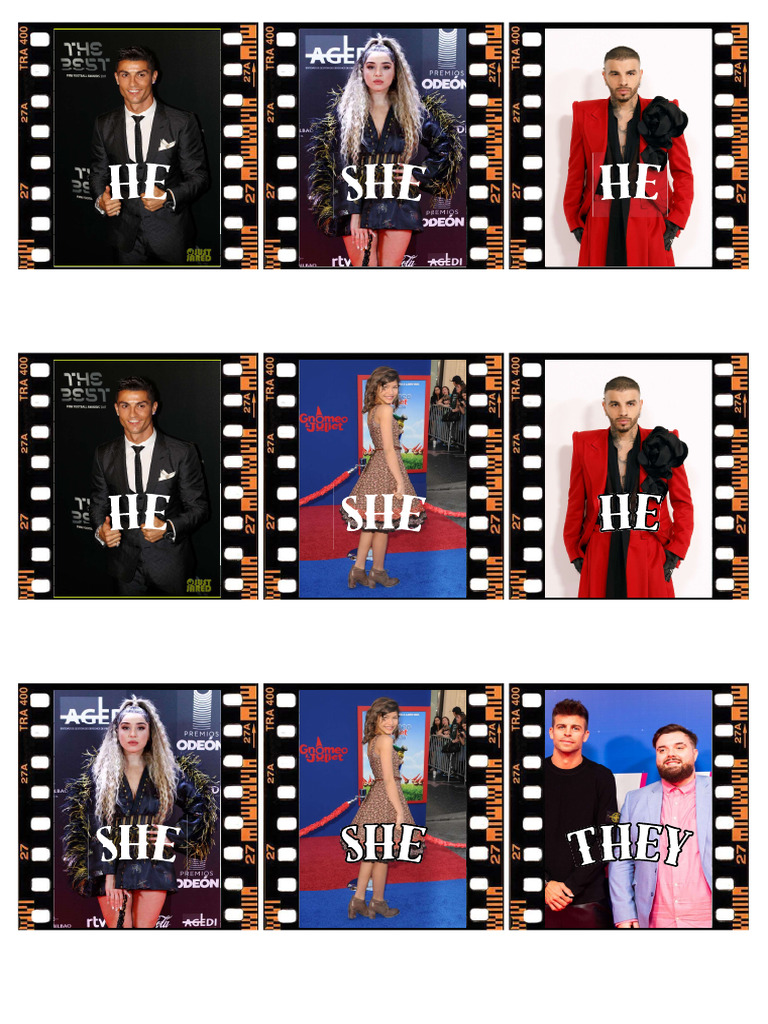 Memory Game Pronouns | PDF