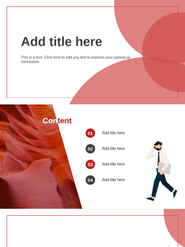 Simple Illustration - PPT Template | PDF