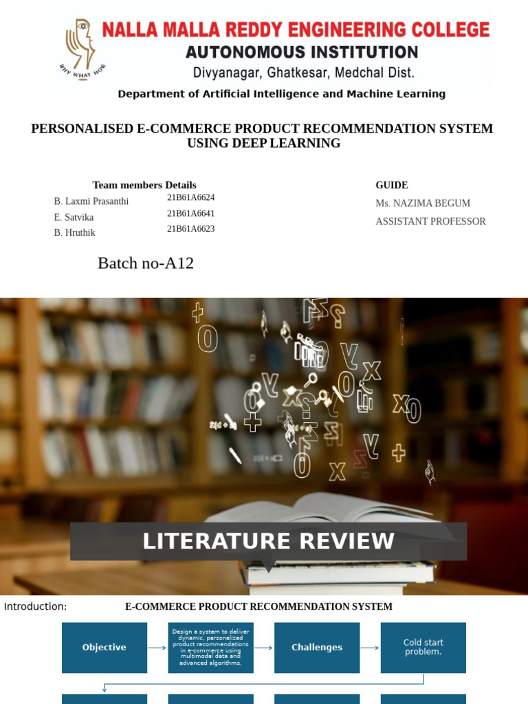 E-Commerce Product Recommendation System Base Paper | PDF | Information ...