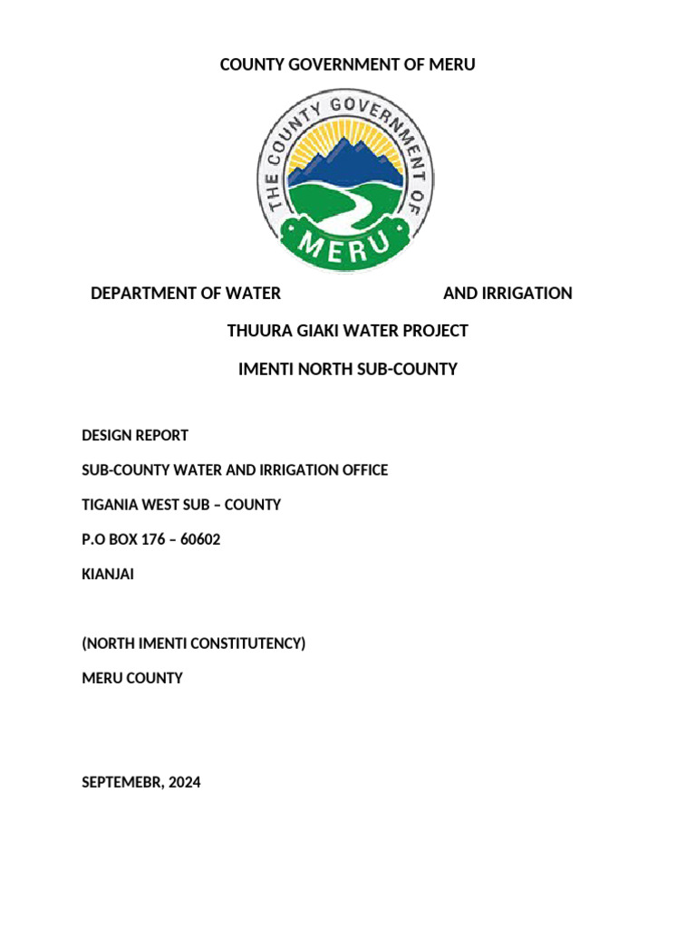 County Government of Meru | PDF