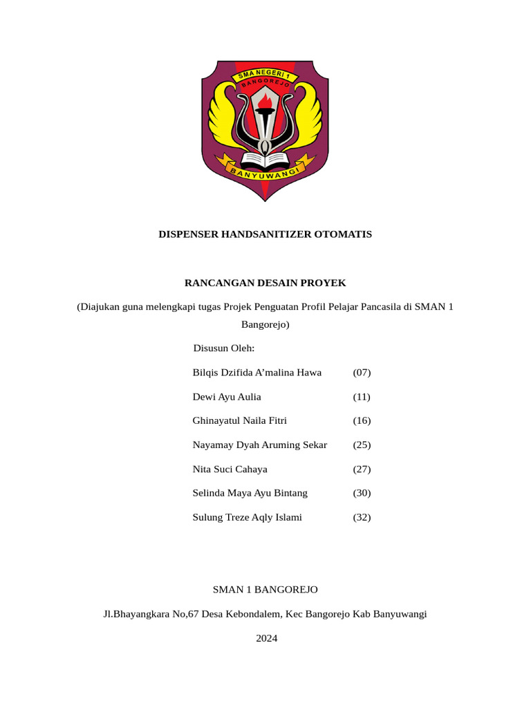 Dispenser Otomatis | PDF