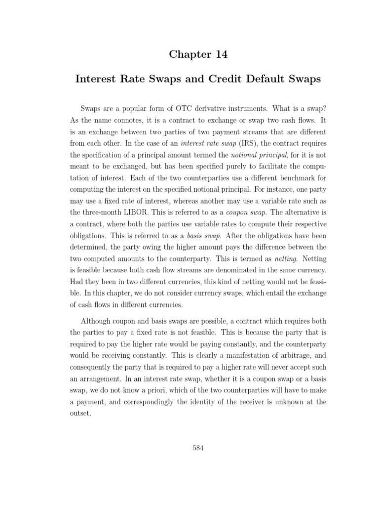 Swaps SNU | PDF | Swap (Finance) | Bonds (Finance)