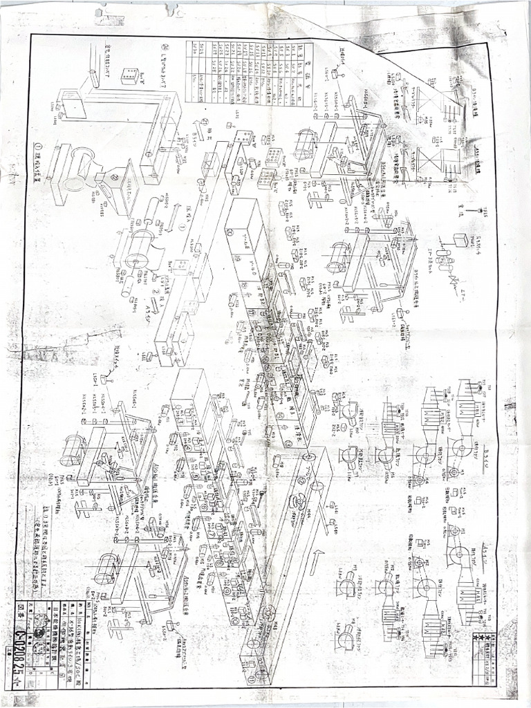 Layout Machine P1 Bonding Isometric | PDF