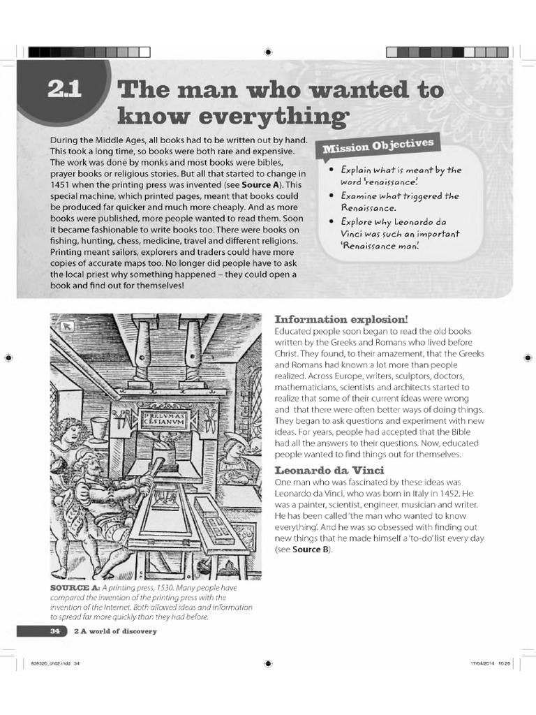 The Man Who Wanted To Know Everything | PDF