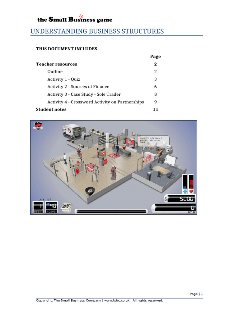 TSBG BusinessStructures NZL | PDF | Partnership | Franchising