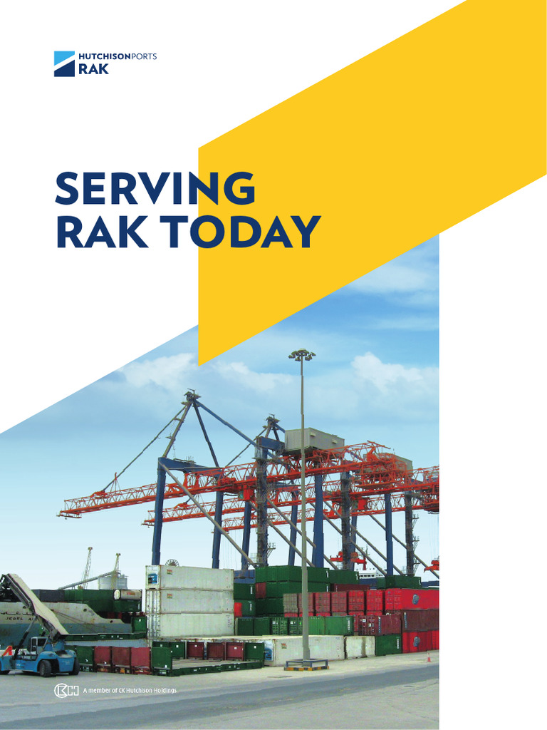 Hutchison Ports RAK Company Brochure | PDF | United Arab Emirates ...