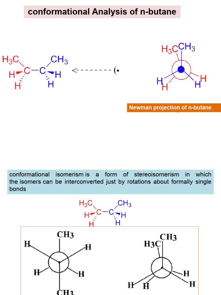 Conformational Analysis of N-Butane | PDF