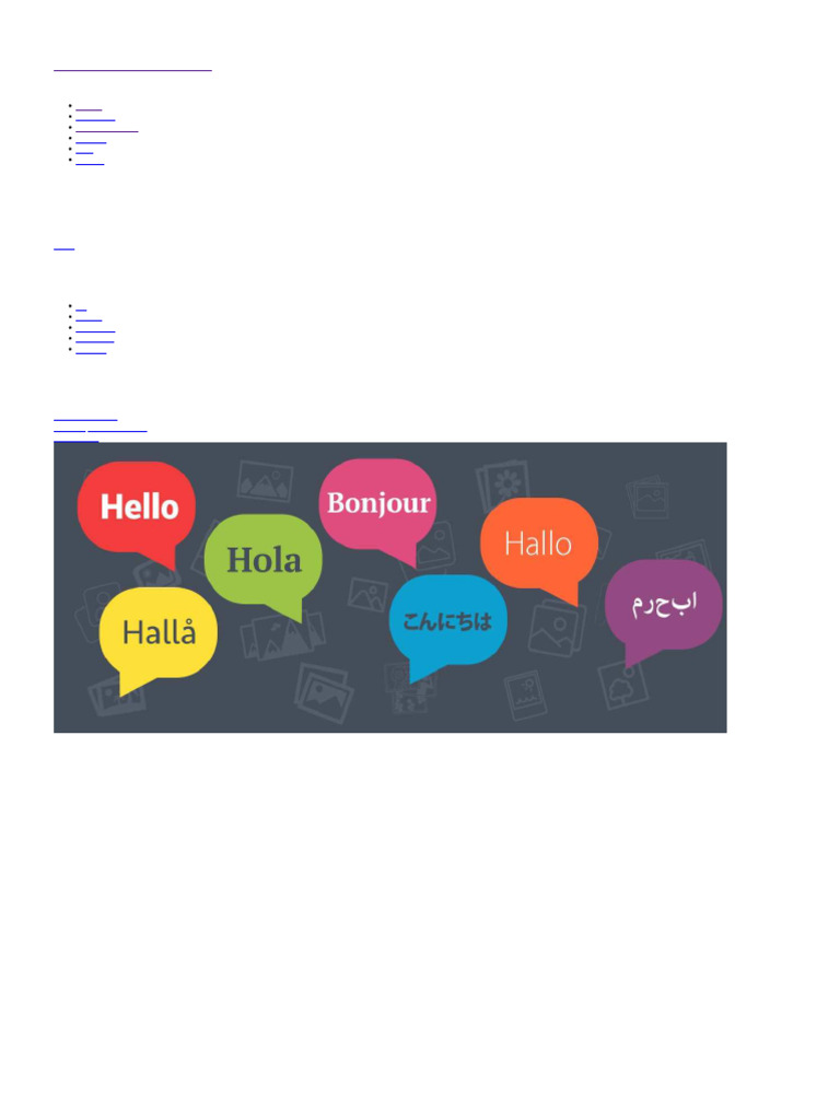 The Complete Guide To Building Multilingual Joomla Website | PDF | Menu ...