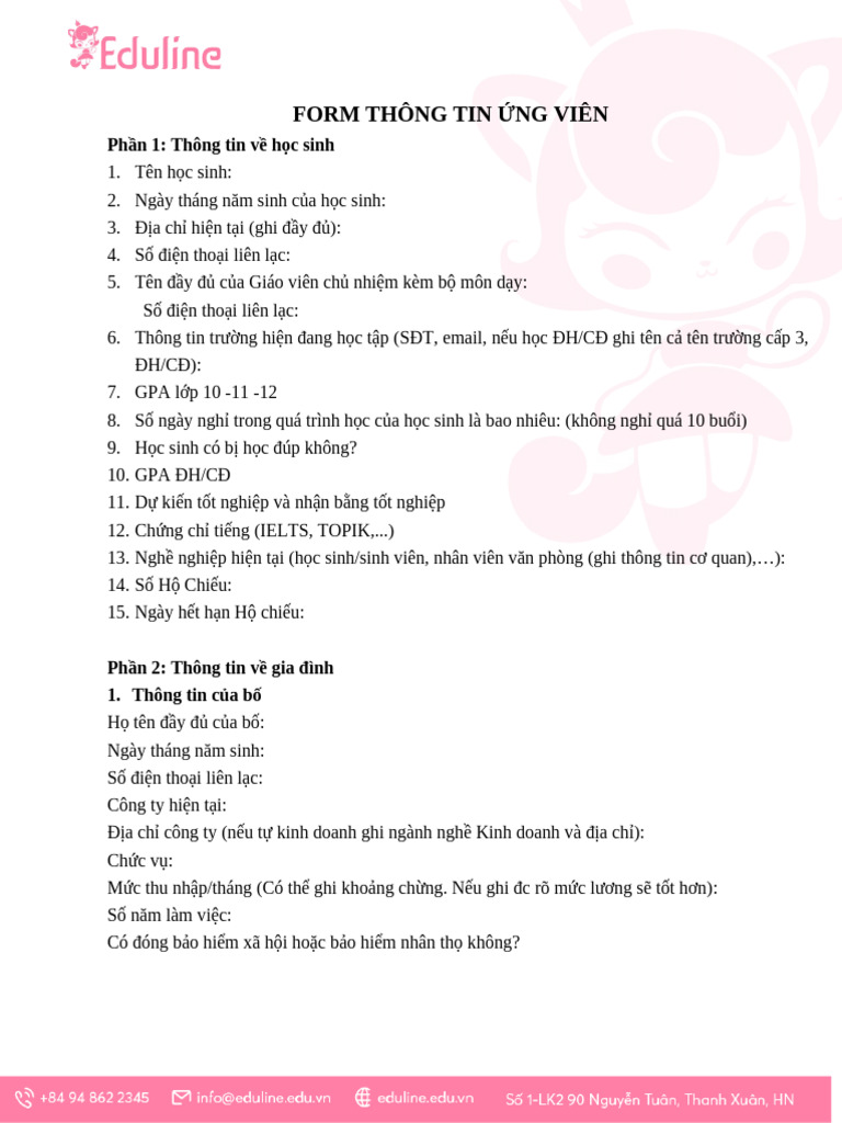 Registration Form 2 | PDF