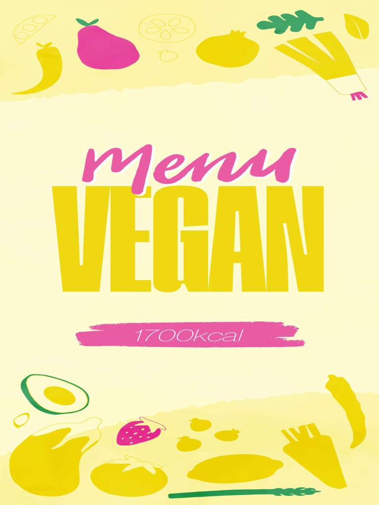 Menu Vegan 1700 Kcal Ianuarie 2024 Compressed | PDF
