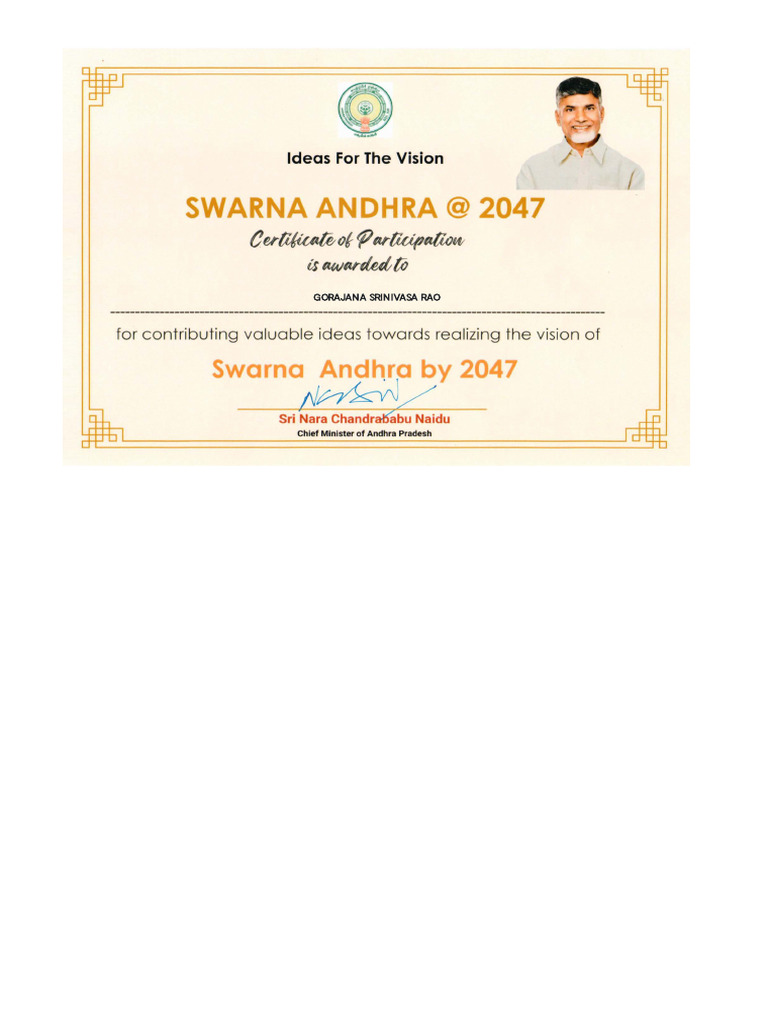Swarna Andhra Logo Overview | PDF