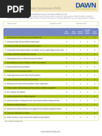 Diabetes Distress Scale (DDS17) Guide | PDF | Diabetes | Causes Of Death