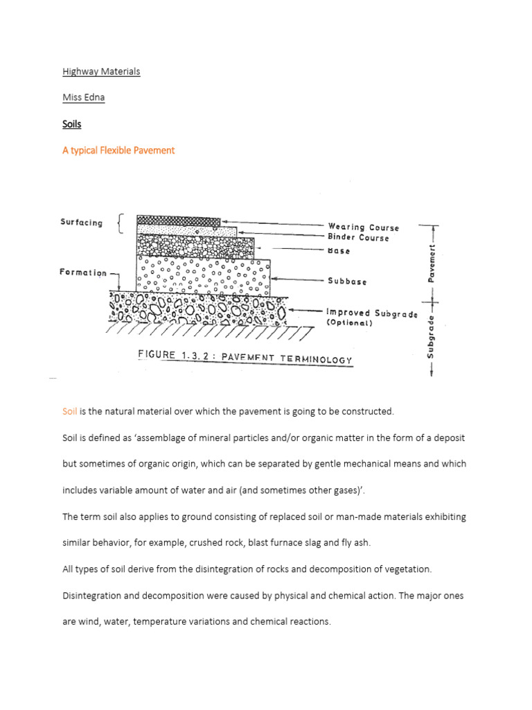 Understanding Soil Types for Pavement | PDF | Clay | Soil