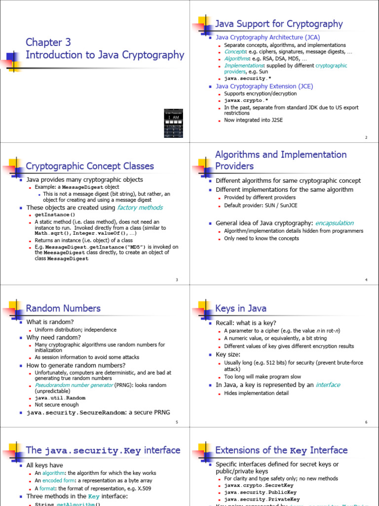 lect3 | PDF | Key (Cryptography) | Cryptography