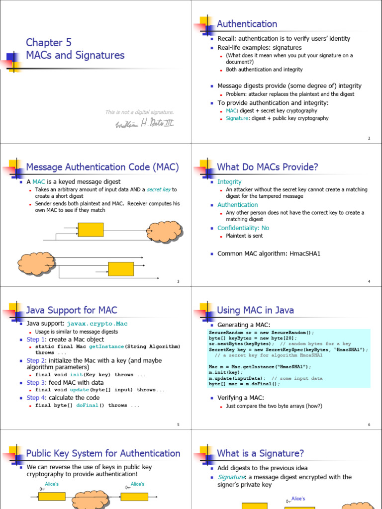 Lect 5 | PDF | Key (Cryptography) | Public Key Cryptography