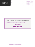 WAIS-5 Overview and Key Features | PDF | Wechsler Adult Intelligence ...